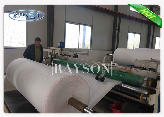 Oganic / Biodegradable Nonwoven Garden Weed Control Fabric Anti UV