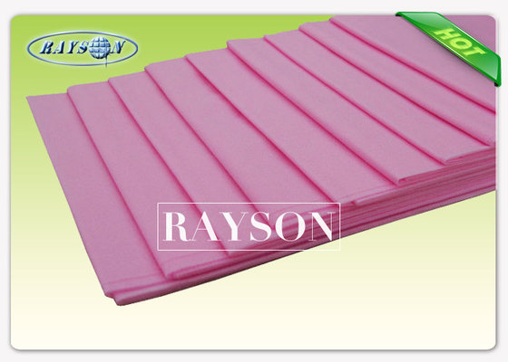 100% Polypropylene 3 Ply Surgical Disposable Bed Sheets for Hospital 3cm to 320 cm Width