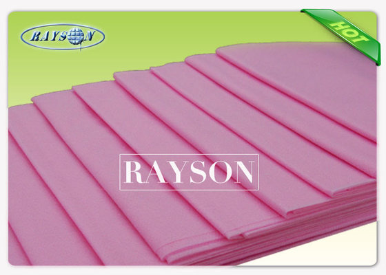 Water Repellent Strong Strength PE Coated Washable Absorbent Bed Sheet for Europe Hospital Surgical Gowns