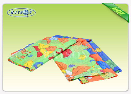 Different Design PPSB Printed Non Woven Fabric OEM  For Furniture / Packing