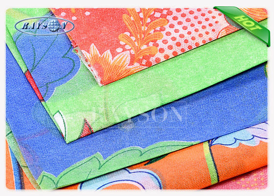 Customized Pattern Color Printing On Non Woven Fabric For mattress fabrics