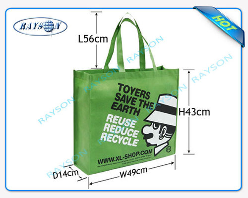 Supermarket Foldable Tnt Shopping PP Non Woven Bag For Promotion Gifts