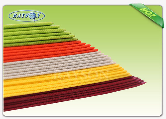 Customized Disposable tnt pp spunbond fabric tablecloths with OEKO cerfiticate