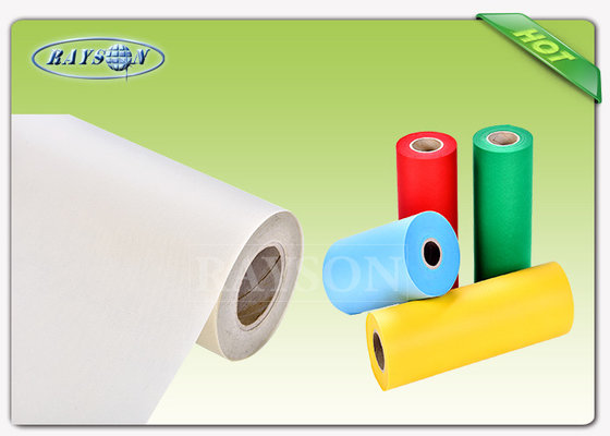 100 Polypropylene Fabric / PP Spunbond Non Woven Fabric Roll Used For U.S Market Shopping Bag