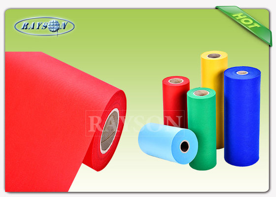 100% PP Flame Retardant  Polypropylene PP Spunbond Non Woven Fabric Showed In Canton Fair