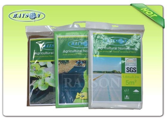 Anti UV Resistance Of Oxygen Non Woven Garden Landscape Fabric / Heavy Duty Landscape Fabric