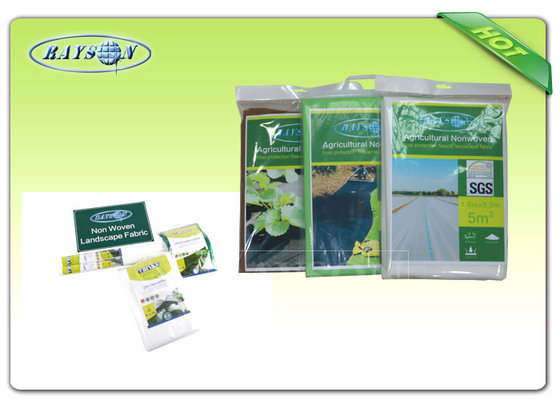 Black / White UV Resistant Non Woven Landscape Fabric For Plant / Garden  / Crop