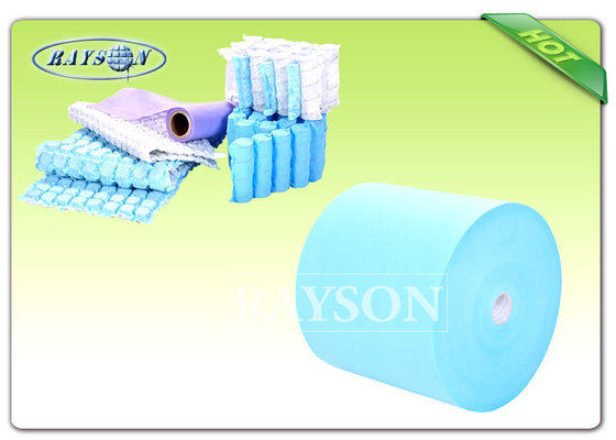 70Gr / 75Gr Soft High Strength PP Spunbond Non Woven Fabric For Sofa Packing / Pocket Spring Cover