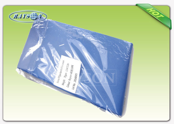 Zero Pollution Customized Disposable Bed Sheet Polypropylene 120 cm × 220cm