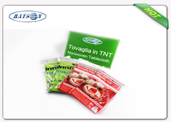 Automatic Cutting And Folding Mexican Square Non Woven Tablecloth PP Non Woven Fabrics