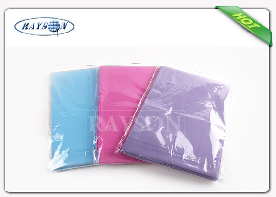 Custom Examination Various Color 38g to 70g Dining Non Woven Fabric Tablecloths