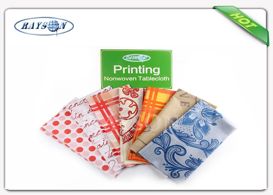 Fancy 38-75 Gsm Weight Colorful Printing Square  Tnt Table Cover Exported to Italy