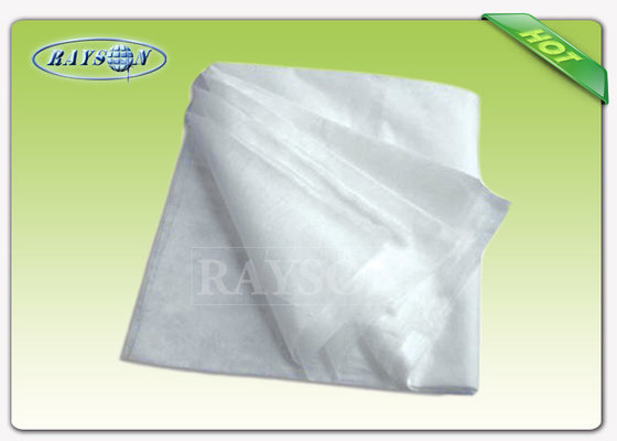 Custom Width One - Time Use Non Woven Bed sheet / Disposable Bed Cover For Europe