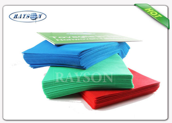 Custom Examination Various Color 38g to 70g Dining Non Woven Fabric Tablecloths