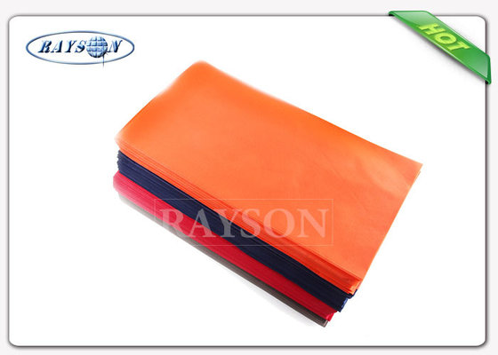 Soft Feeling Non Slip Various Color Disposable Table Cover Oilproof In Tnt  Fabrics