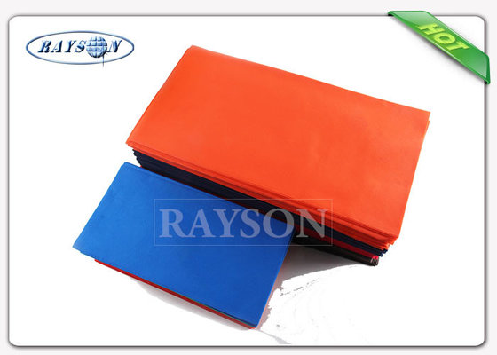 Soft Feeling Non Slip Various Color Disposable Table Cover Oilproof In Tnt  Fabrics