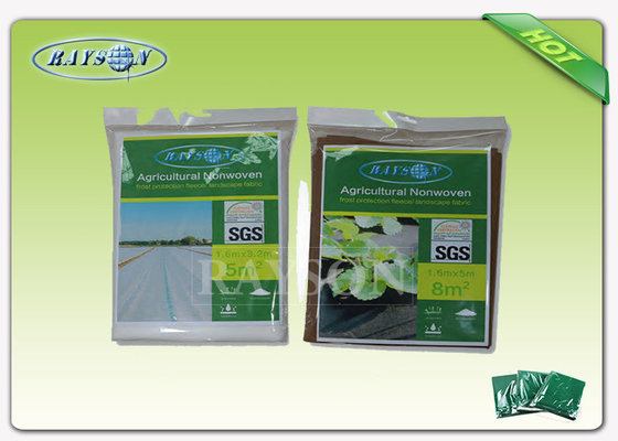 Sunshine 3% UV White and Black Color Spunbond Ground Cover Fabric Using In Vegetable And Fruit Farm