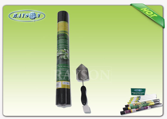 Easy Cut Install 100% Virgin 17g to 60g PP Ground Cover With UV Defending Treatment Used For Weed Surpress