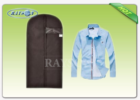 Faltbar mit PVC-Fenster-nicht gesponnener Kleiderbeutel-Klagen-Abdeckung für das T-Shirt des MeV