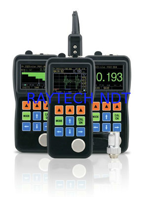A-Scan Echo to Echo mode Ultrasonic Thickness Gauge, Portable Thickness Meter, NDT