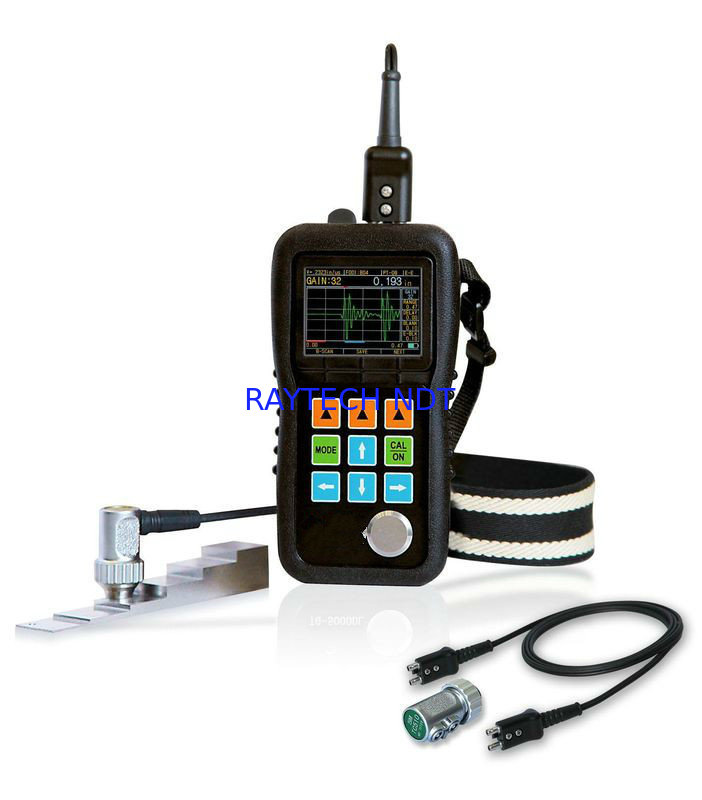 B-Scan Echo to Echo Mode Ultrasonic Thickness Gauge, Thru coatings UT Thickness Tester RTG800DL