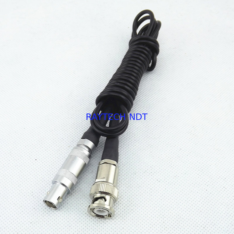 UT cable, BNC Lemo 00 Microdot Lemo 01 cable, Ultrasonic Flaw Detector Connector
