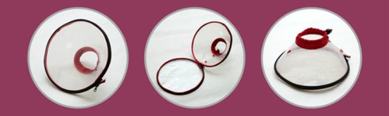 Veterinary Elizabethan Oxygen Collar with Cover supplier