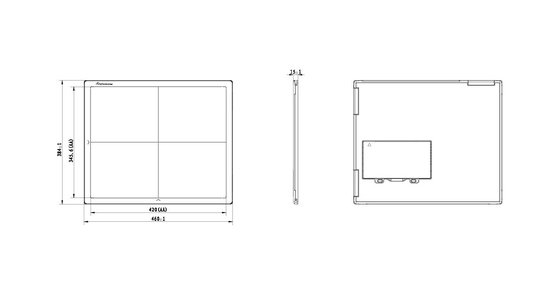 Iray Mars 1417V wireless DR Panel Medical X-ray Detector for Veterinary imaging supplier