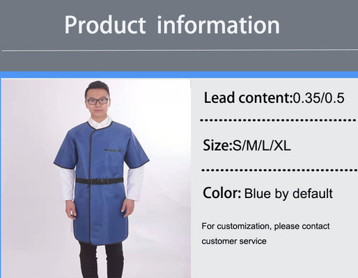 shielding detection rays radiation-proof lead clothing medical lead clothing supplier