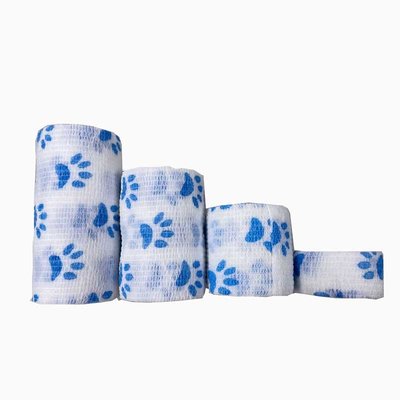 Self Adhesive Bandage Vet Wrap for Pets Stretch Self Adherent Tape for Athletic Sports Ankle Bandage 2.5/5/7.5/10 CM supplier
