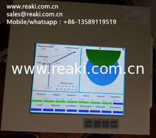 RJ-101 tower crane anti collision & zone protection system   shanghai reaki tower crane zone protection system