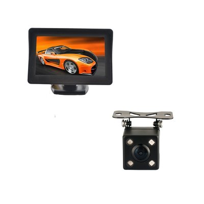China 1 / 3 CMOS Night Owl Surveillance Cameras Waterproof Lcd Sunshade Monitor distributor