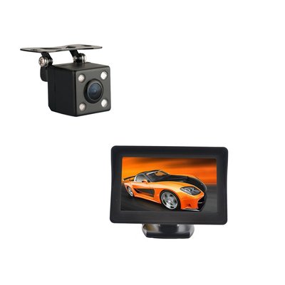 China HD Car Rear View Mirror Camera 4 / 3 manual switch , CCD Or CMOS Backup Camera distributor