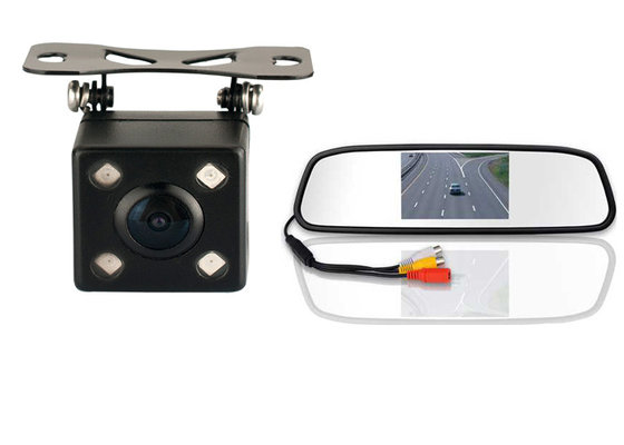 China 4.3inch Quartet Night Vision Backup Camera 480 TV Lines ROHS distributor