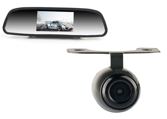 China 1 / 4 CMOS Wide Angle Auto Rear View Camera mirror 4.3 inch distributor