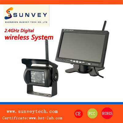 China 7'' WIFI Car Backup Camera And Monitor , CMOS Reversing Camera distributor