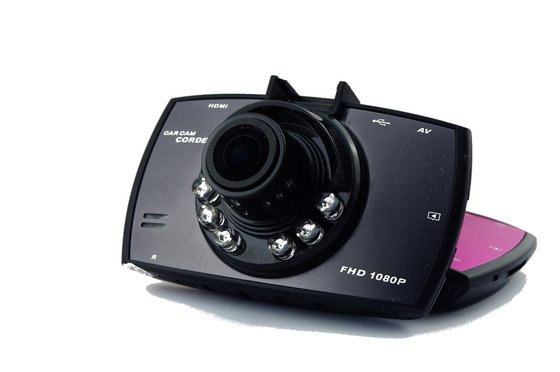 cheap  2.7'' 170 Degree Novatek 96220 1080p HD Car DVR With 6 LED Light