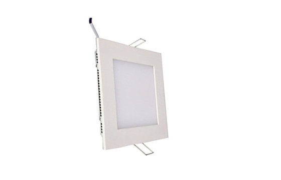 Recessed 9 Watt 3000k Square Flat Led Panel Light For Residential / Commercial Lighting