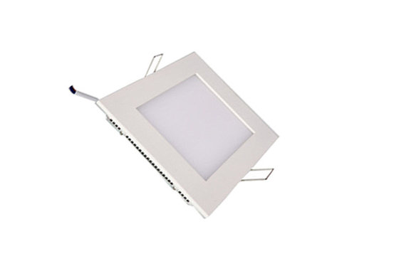 Recessed 9 Watt 3000k Square Flat Led Panel Light For Residential / Commercial Lighting