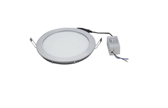 Pure White 9W Flush Mount Round LED Panel Lights Fixture For Meeting Rooms