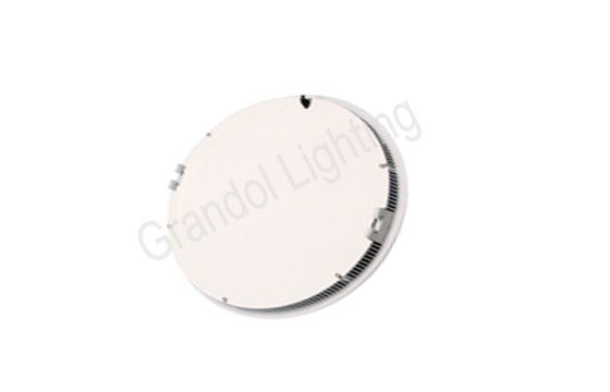 Pure White 9W Flush Mount Round LED Panel Lights Fixture For Meeting Rooms