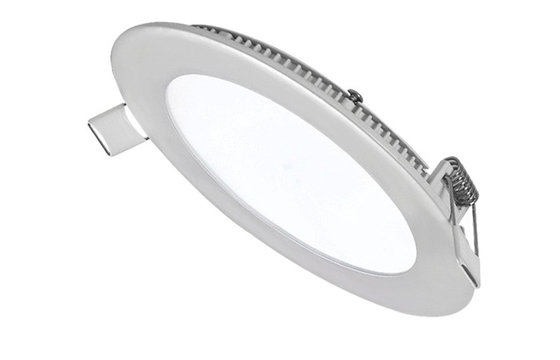 Pure White 9W Flush Mount Round LED Panel Lights Fixture For Meeting Rooms