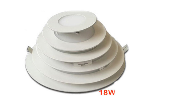 High Brightness 4000K / 6000K CRI 80 20 Watt LED Flat Panel Light Fixture 240*20MM