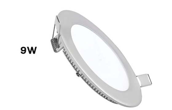Energy Saving 6" 9 Watt Round LED Panel Lights With Epistar / Bridgelux Chip