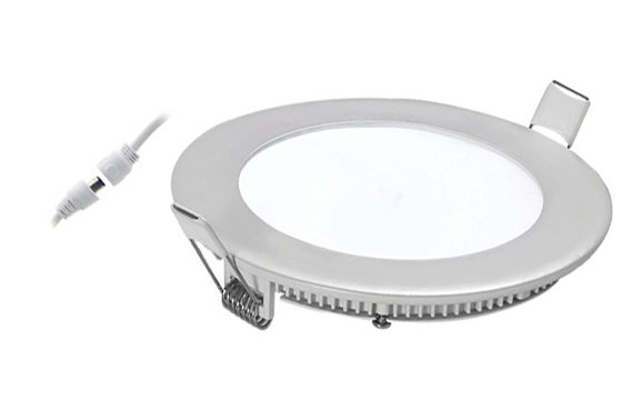 Energy Saving 6" 9 Watt Round LED Panel Lights With Epistar / Bridgelux Chip