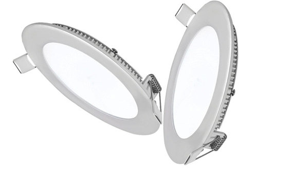 Energy Saving 6" 9 Watt Round LED Panel Lights With Epistar / Bridgelux Chip