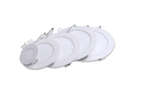 High Power 9 Watt 900lm Recessed LED Panel Light For Home / Office 110-120LM/W