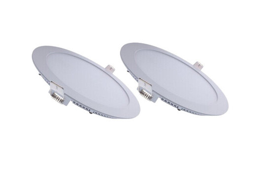 Ra80 220V / 240V 5500k Flush Mount Security Round LED Panel Lights 10w
