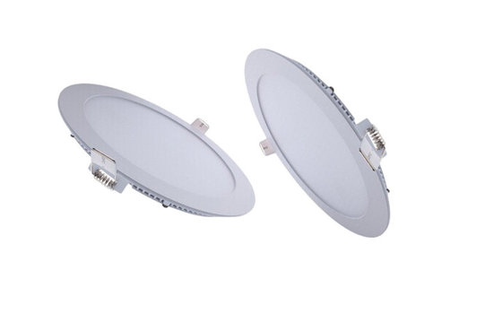 Ra80 220V / 240V 5500k Flush Mount Security Round LED Panel Lights 10w