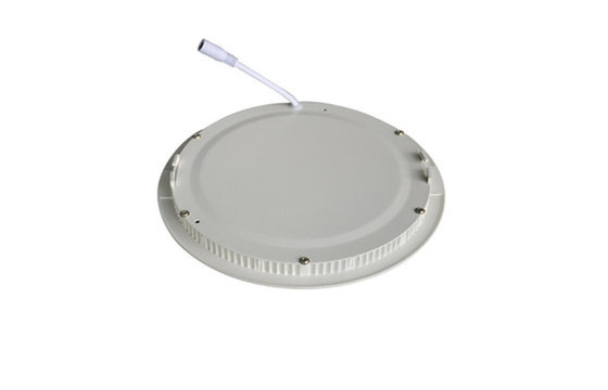 White 6W Recessed Round LED Panel Lights With High Lumen / Constant Current Driver